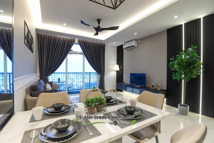 5 Star Cleanliness | Novo 8 2312 City View - Malacca