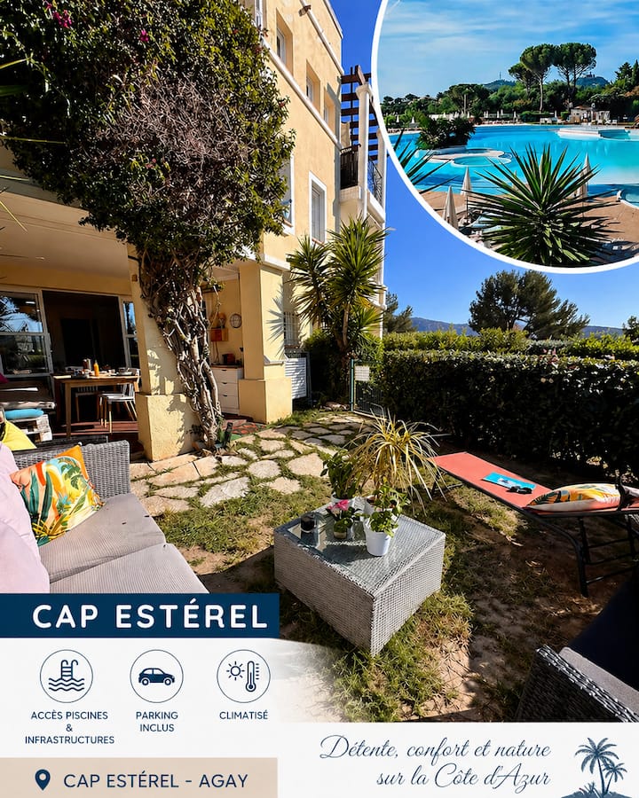 Le Jardin De L’esterel & Mer &Piscines - Saint-Raphaël
