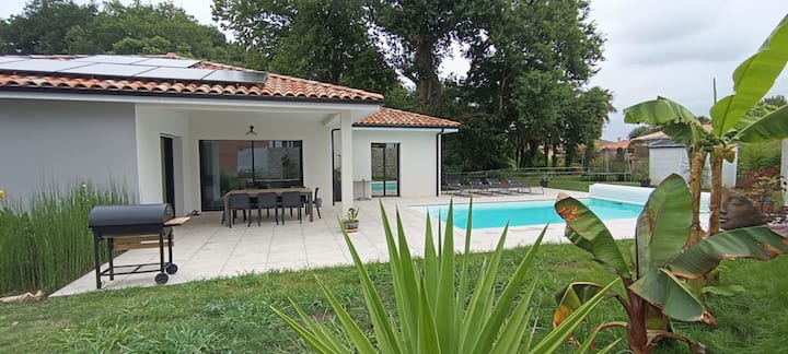 Villa Marlina 3* Avec Piscine, Proche Plage - Tarnos