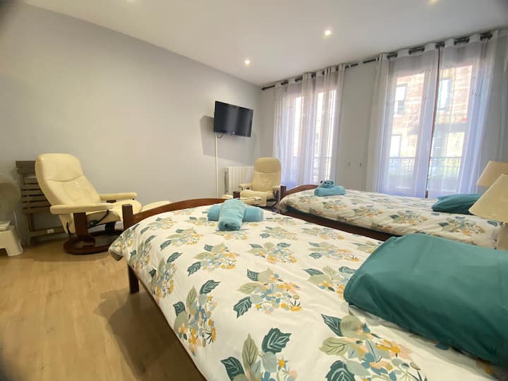 Logement Griottines Avec Balcon à Côté Des Thermes - Luxeuil-les-Bains