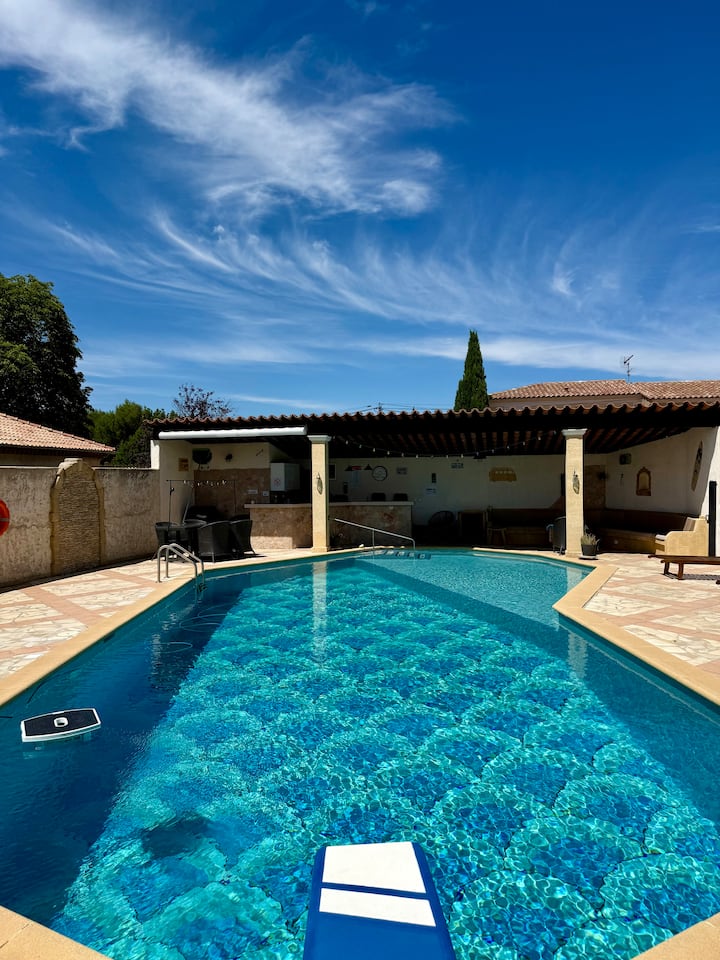 La Villa Victoire : Maison 3 Chambres Avec Piscine - Aix-en-Provence
