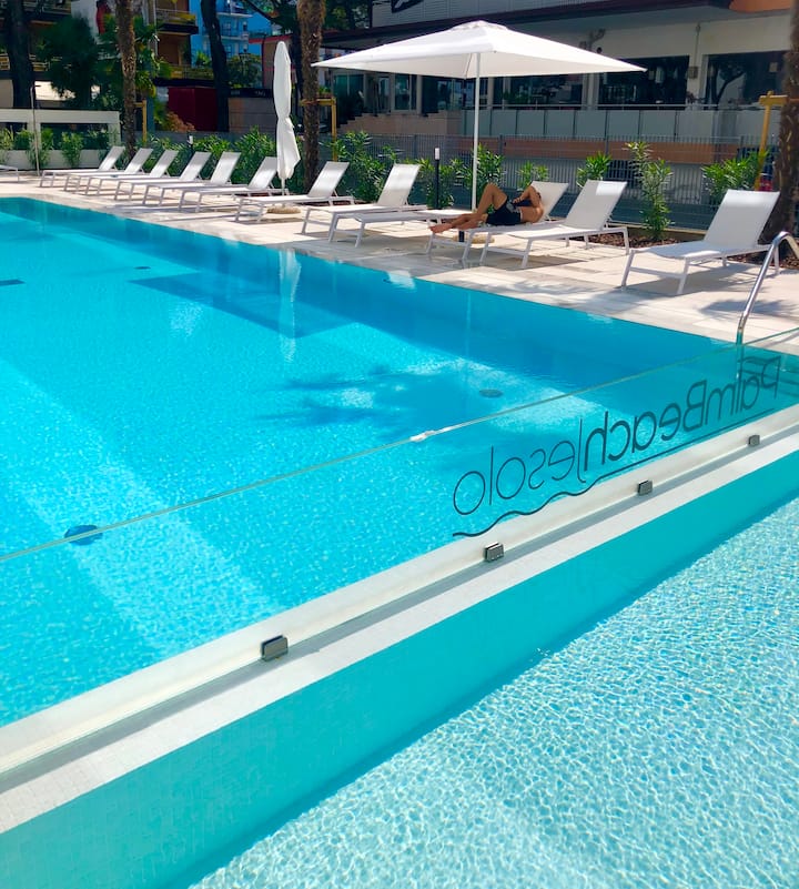 Nuovo,80 Mt Dal Mare 
Residence “Palm Beach” - Lido di Jesolo