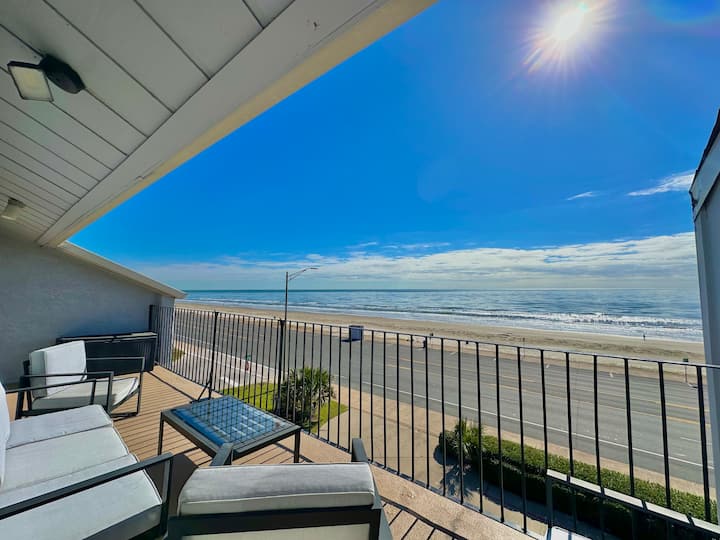 Seaside Sitting|ocean View| Walk To Beach| Pool - Galveston Island, TX