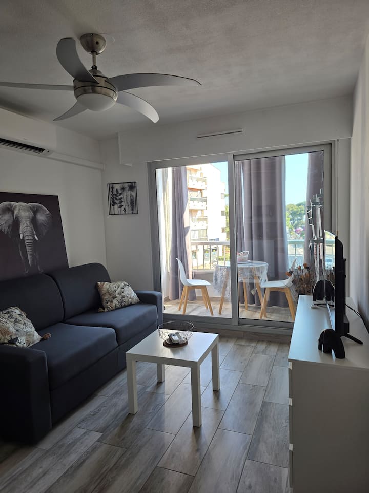 Studio Climatisé, Parking Plage Pinède Tout à Pied - Plage de Saint-Mandrier-sur-Mer