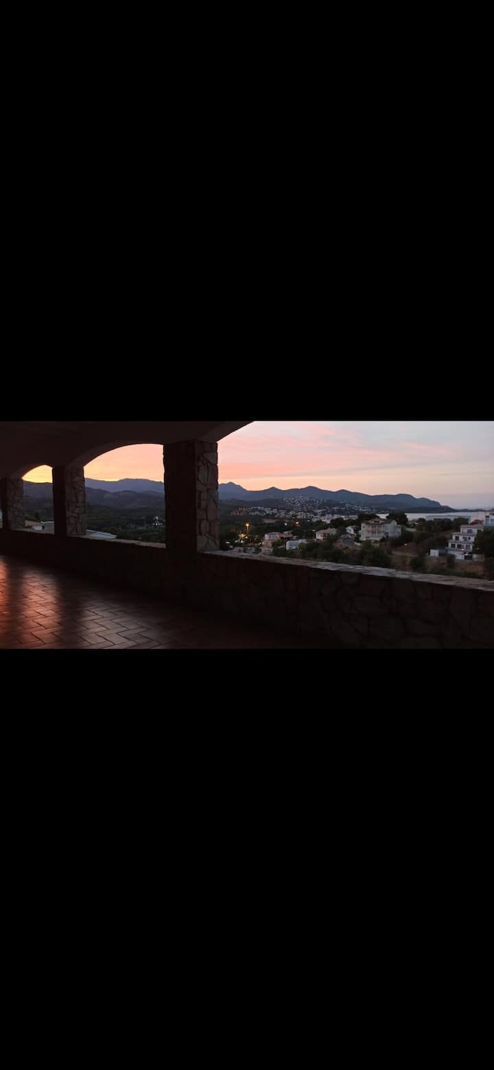 Maison 6pax - Grande Terrasse - Vue Mer & Montagne - Llançà