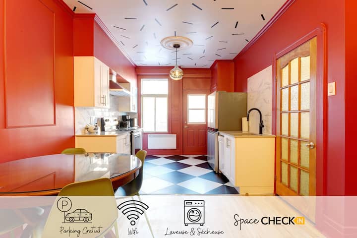 L'union Montréal | 2 Parkings Gratuits | Ac+balcon - Laval