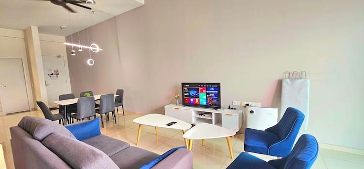 Ong Kim Wee 3br2bath/9 Pax/nearest Jonker Walk - Malacca