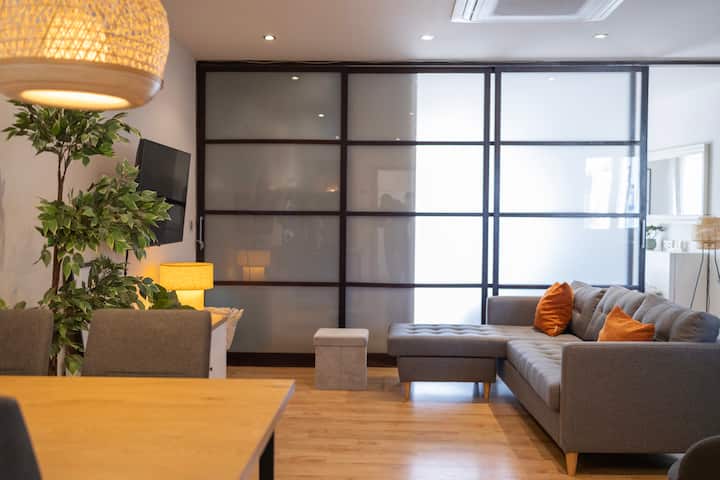 Atotxa Apt. Central And Cozy. Air-conditioning - 도노스티아