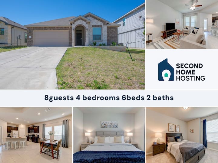 Corporate & Construction Housing | 4br Temple Home - Temple, TX