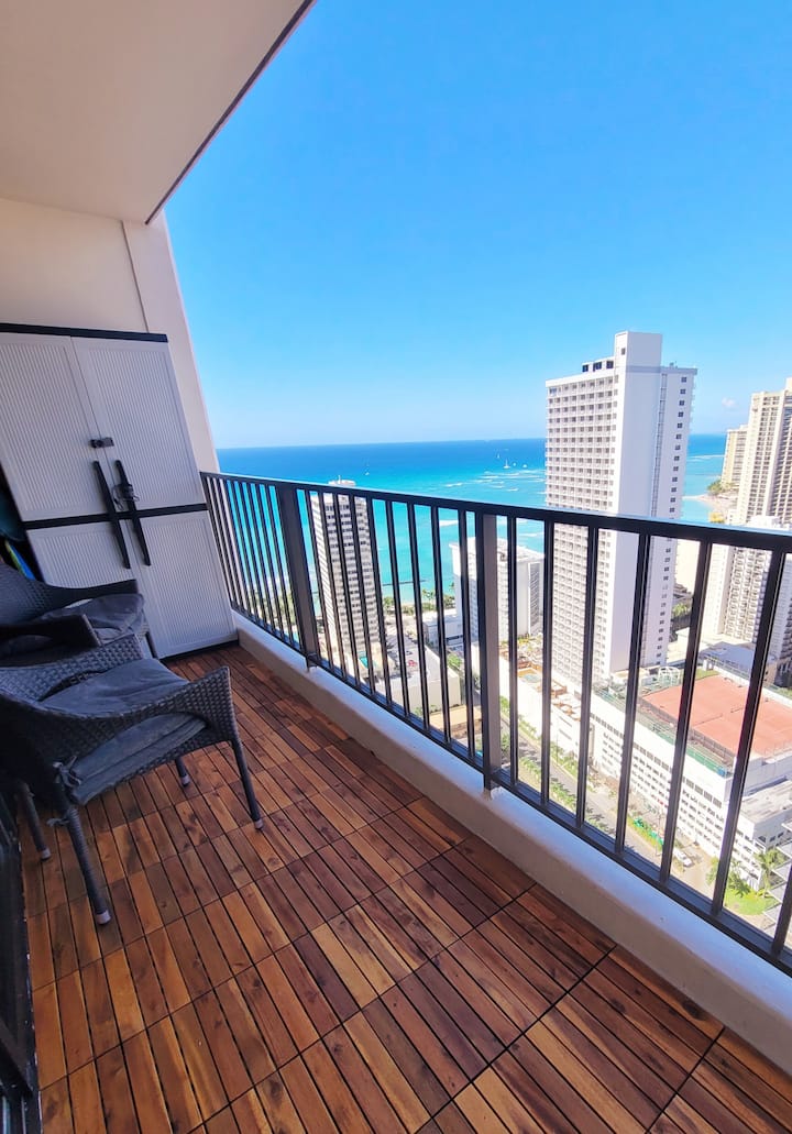 Oceanview On 36th Floor, Free Parking - Honolulu