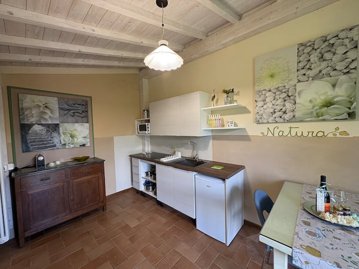 Nature - Cottage With Garden, Shared Pool, Private Veranda - Toskana