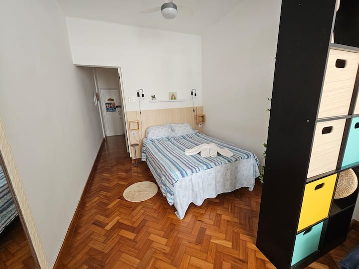 Copacabana Charmoso Apto Quadra Da Praia - 리우데자네이루