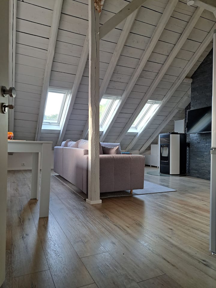 Gemütliche Dachwohnung Auf Dem Alpakahof - Wuppertal