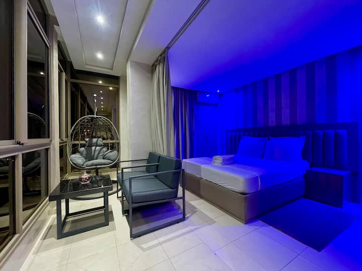 F2 Luxueux Et Confortable,avec Une Vue Panoramique - Agadir