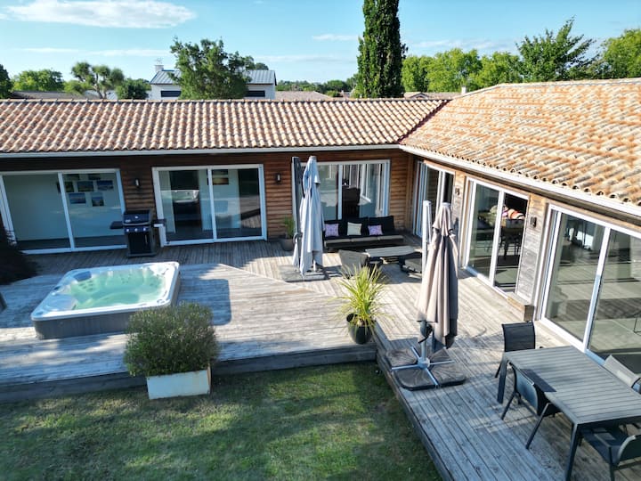 Belle Maison Bois Proche Plages Et Golf - Moliets-et-Maâ