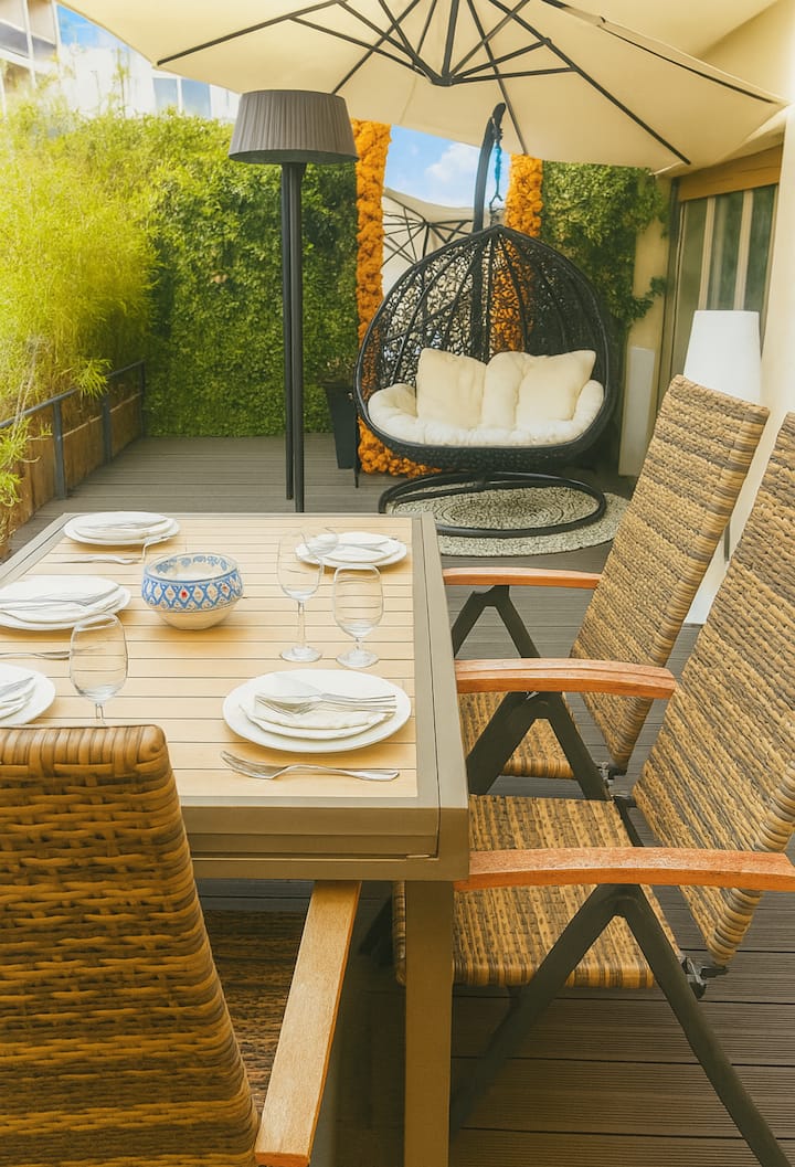 Oasis Avec Terrasse 30 M² 2 Ch – Arc De Triomphe - Levallois-Perret