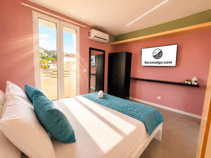 Socialodge•com 3c • Funchal • Wifi • Balcony • Ac - Funchal