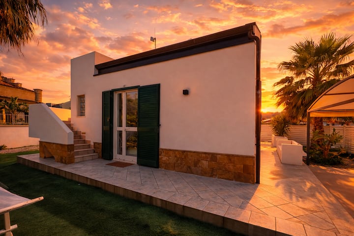 Villa Stromboli + Vulcano Con Piscina - Lascari