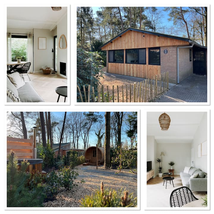 Forest Bungalow 1 -  Hot Tub & Sauna - Slagharen