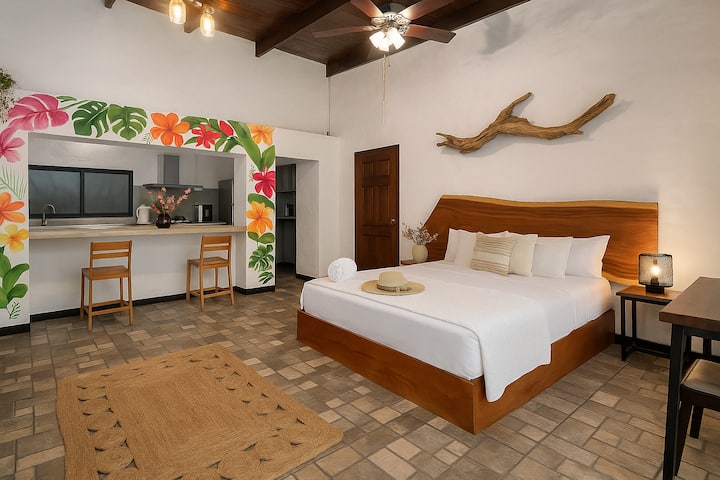 Studio W/ Kitchen Breakfast & Guided Park Tour - Playa Blanca
