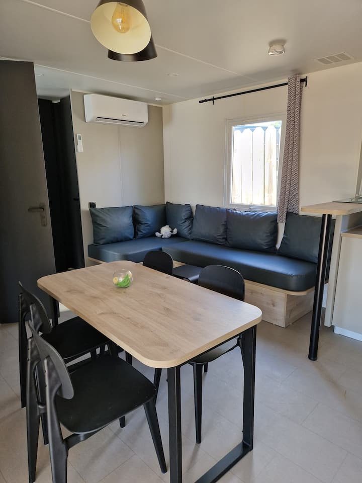 Mobil-home Tout Confort Camping 5* Montalivet - Vendays-Montalivet