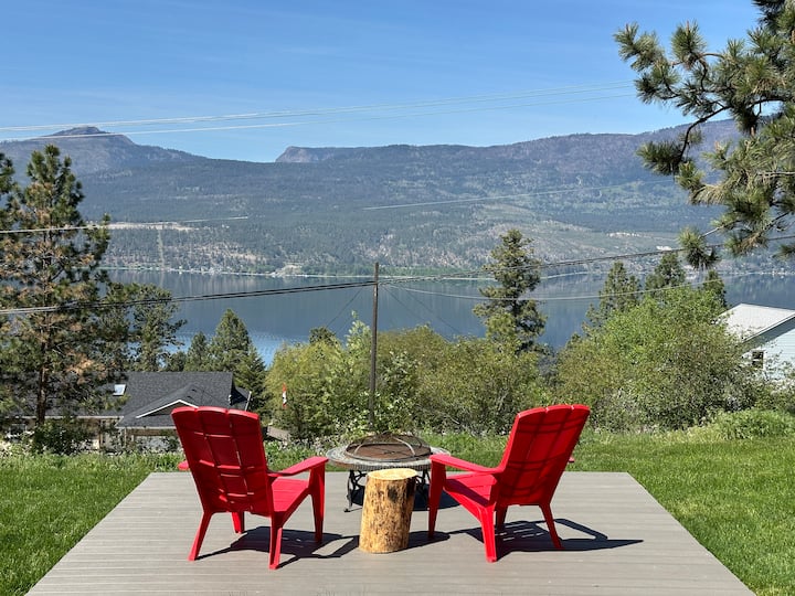 Cozy Guest Suite With Hot Tub & Lake Views - Lake Country