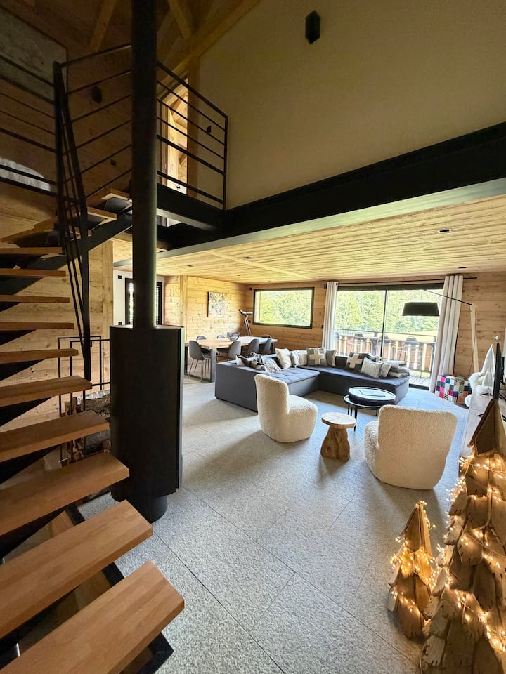 Chalet Chaleureux Entre Combloux Et Cordon - Sallanches