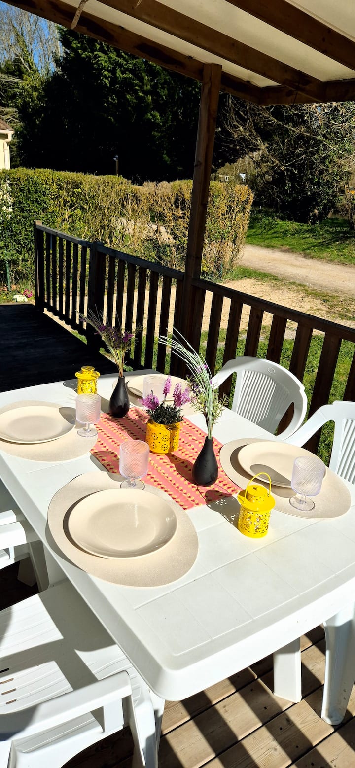 Mobil-home Dans Camping 3* - Anet