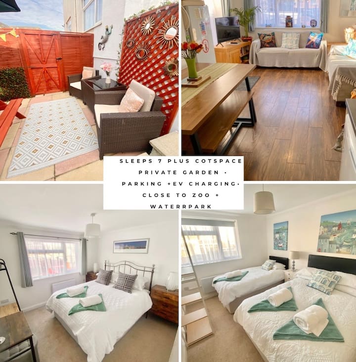 Near Zoo, Waterpk & Beaches Family & Pet Friendly - Totnes