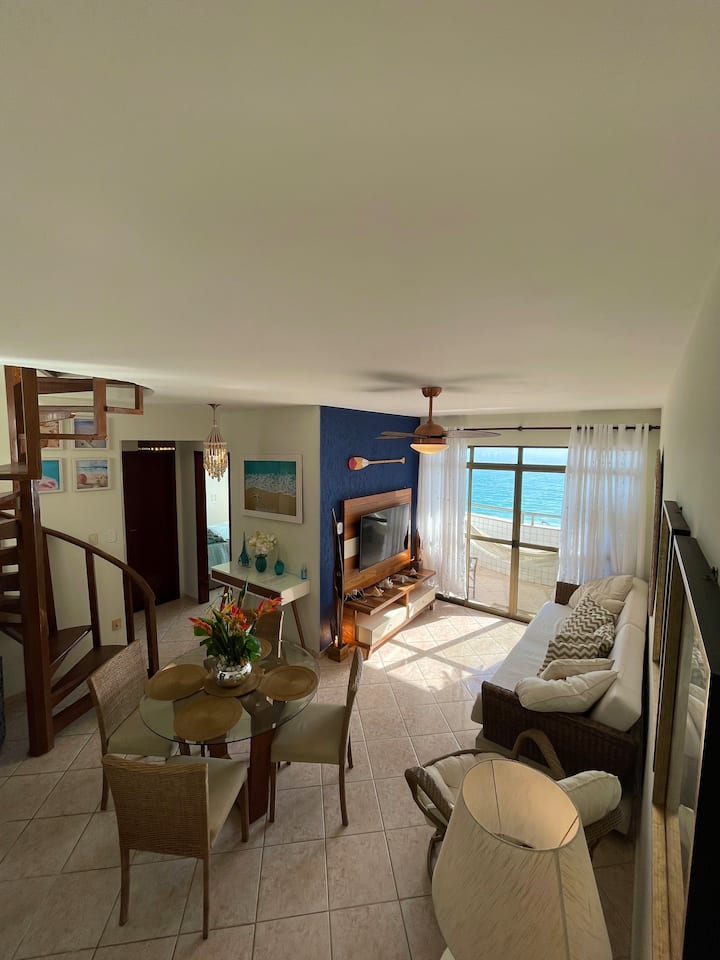 Cobertura Duplex Vista Deslumbrante E Pé Na Areia - Arraial do Cabo