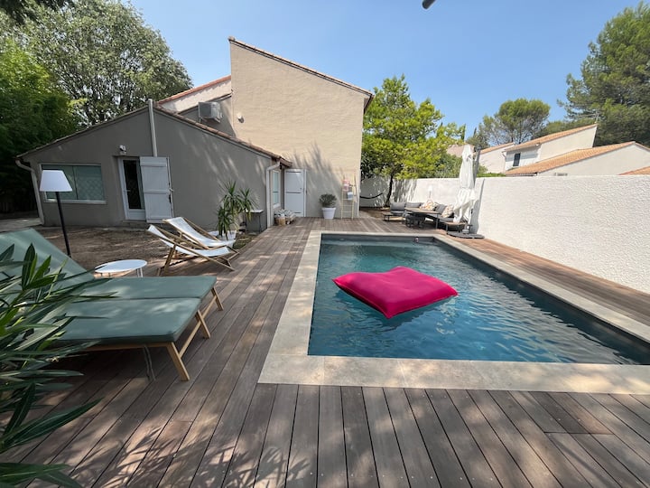 Superbe Villa, Quartier Paisible - Montpellier