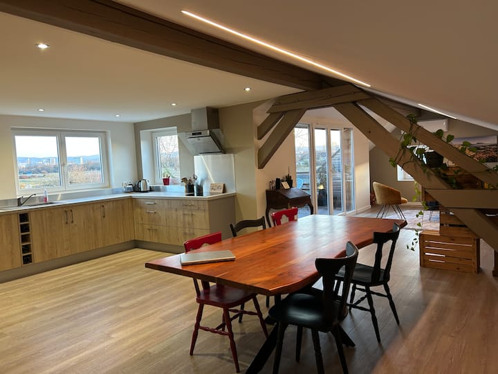 Chambre Confortable, Appartement Rénové - Huningue