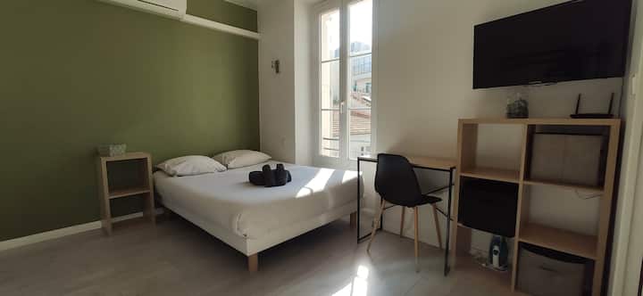 Studio Cannes Croisette - Climatisation - Palm Beach Cannes