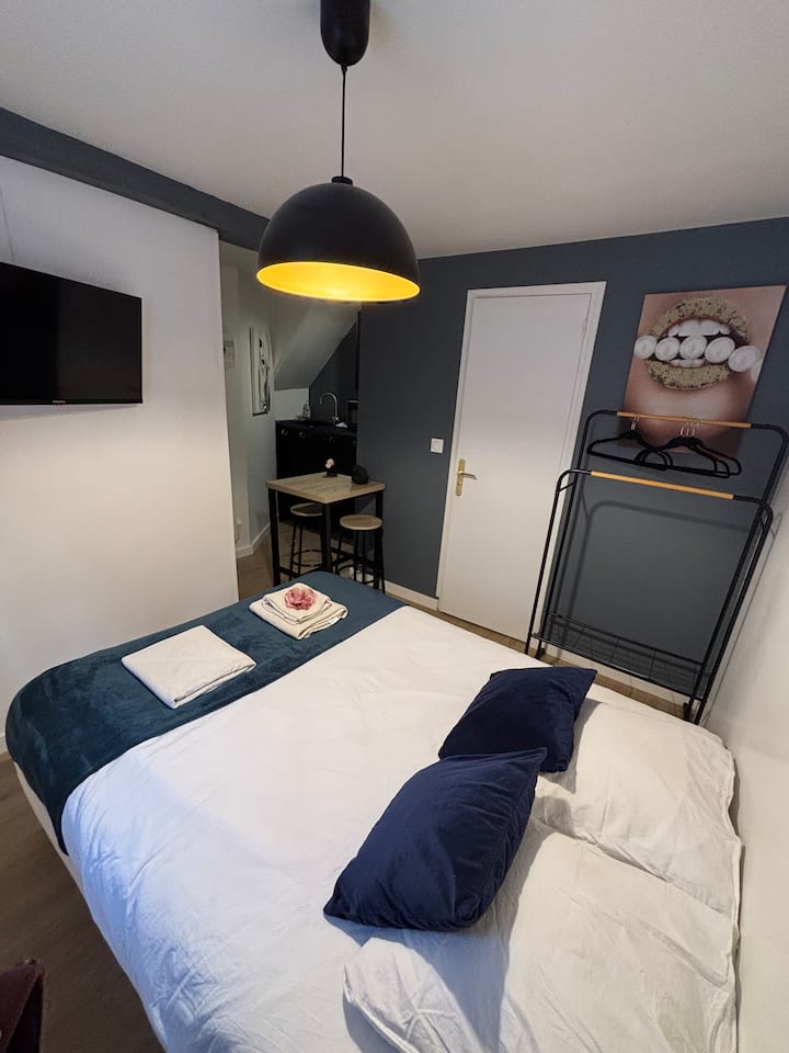 Centre Au Calme Quartier Gare&nbsp;«&nbsp;Linge Inclus&nbsp;» - 羅恩