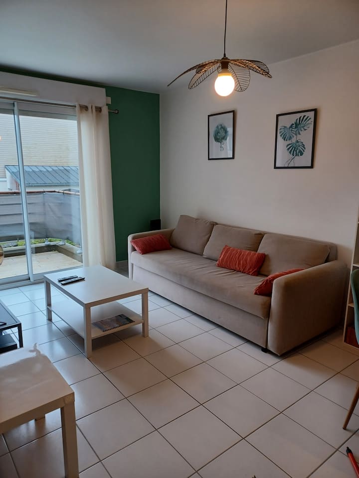 Appartement T2 Lumineux Près Du Lac - Saint-Nazaire
