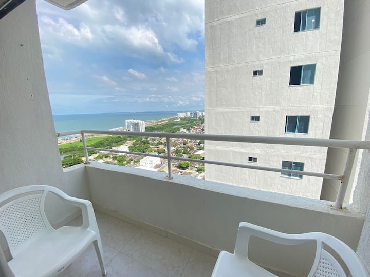 Apartamento Cómodo Con Zona De Trabajo - Cartagena