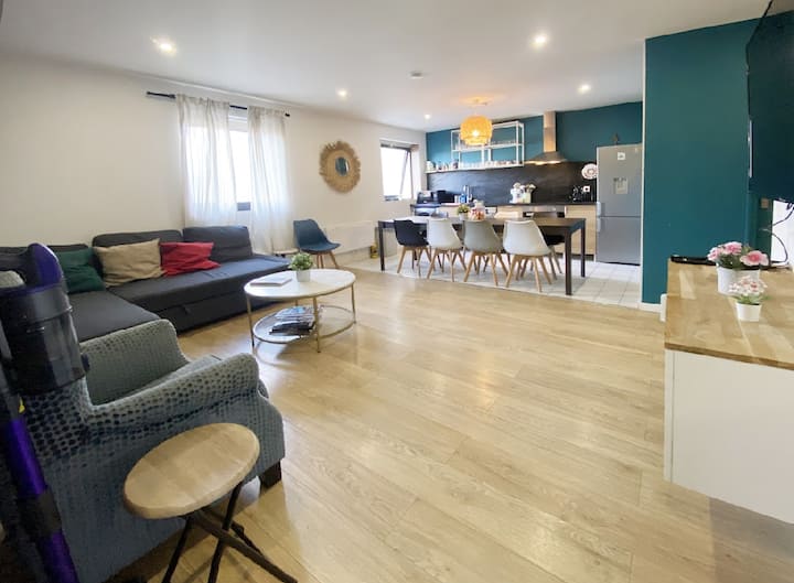 Magnifique Appart «&nbsp;A1&nbsp;» Orly - 5 Chambres Parking - Savigny-sur-Orge