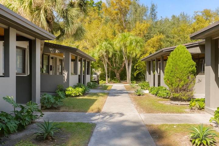 U3 Cozy 1br W/ Parking|near Brickell & Cruise Port - Coral Gables