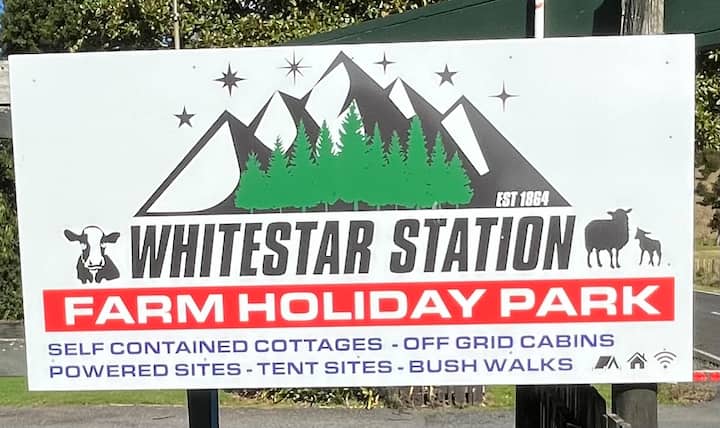 Camp Site #1 @ Whitestar Station Farm Holiday Park - Coromandel