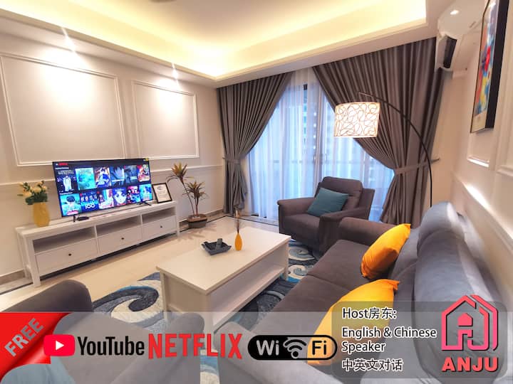 Spacious 4br Unit At R&f Princess By Anju - 