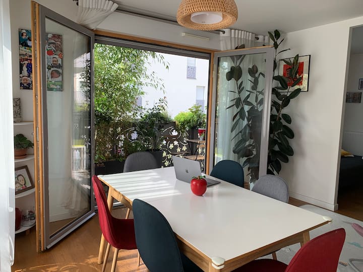 Eiffel Zone • Familyapt • Parkingfree • Easy Acces - Issy-les-Moulineaux