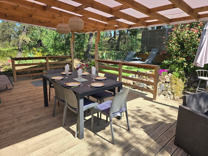 Mobil Home Dans Camping 4* - Gassin - Saint-Tropez