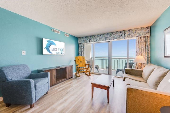 Direct View On Boardwalk, Centrally Located, Pools - 머틀 비치