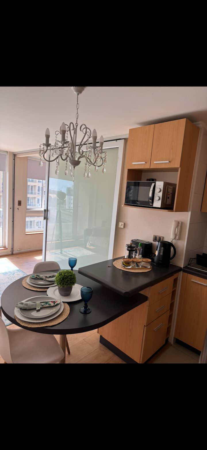 Moderno Y Acogedor Apart, Cerca A Mall Trébol - Talcahuano