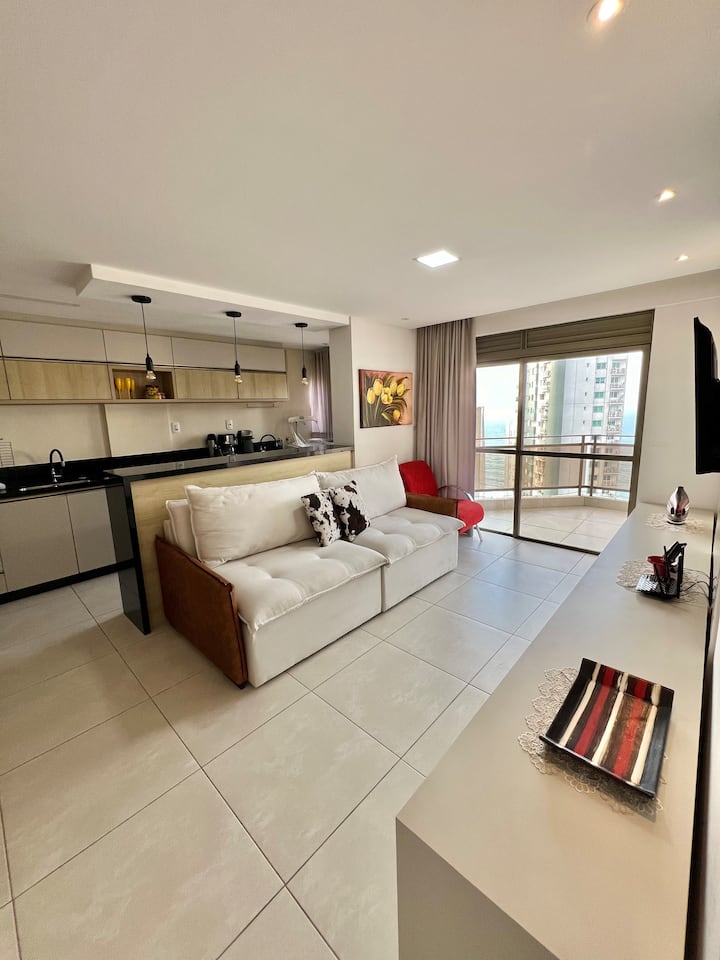 Apt 2/4 Feet In The Sand Sea View - Balneario Camboriú