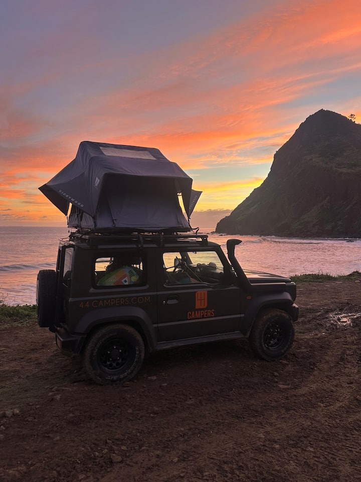 Suzuki Tiny Camper, Wild Places Endless Freedom . - Madère