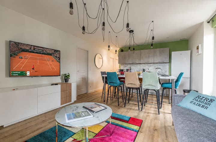 Grand T5 Moderne & Cosy • Idéal Familles & Groupes - Clermont-Ferrand