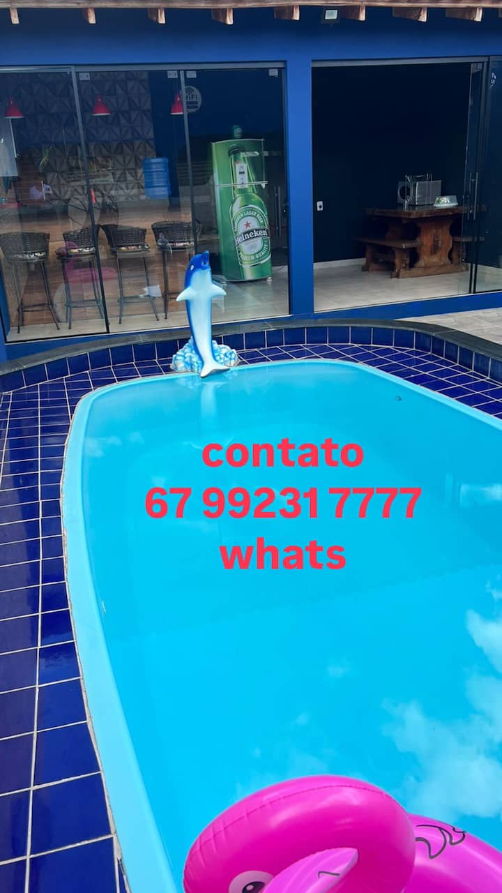 Cantinho 3 Suítes C/ar, Piscina - Bonito