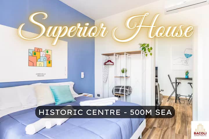 Bacoli House Superior [Central & Elegant Design] - Bacoli