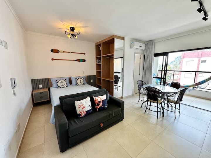 Studio 302 Matira Com Piscina - Ubatuba